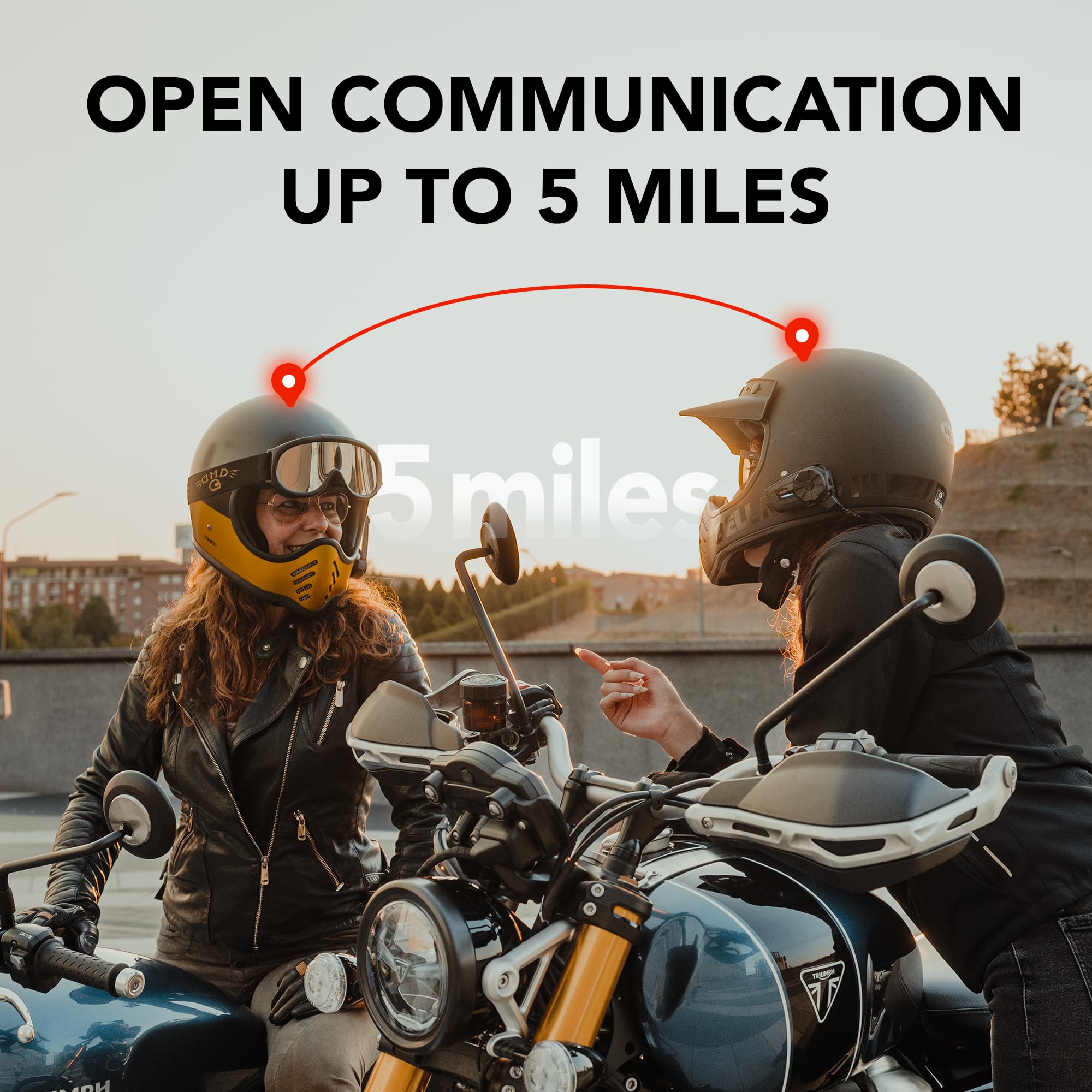 Sena Spider ST1 Motorcycle Mesh Communication System, Single Pack