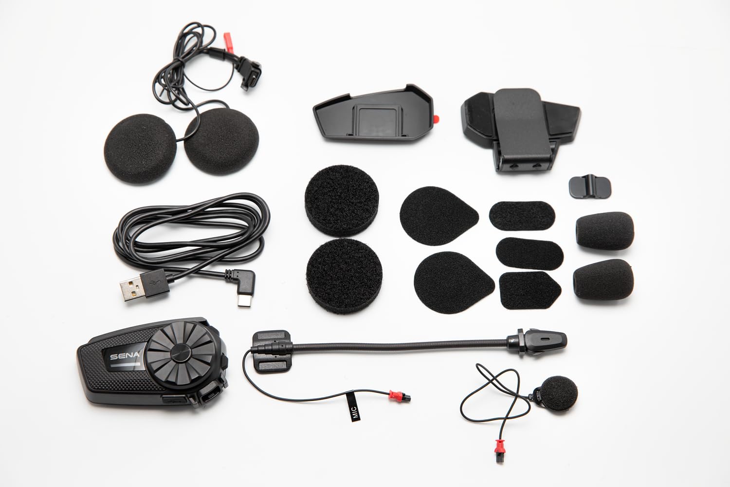 Sena Spider ST1 Motorcycle Mesh Communication System, Single Pack