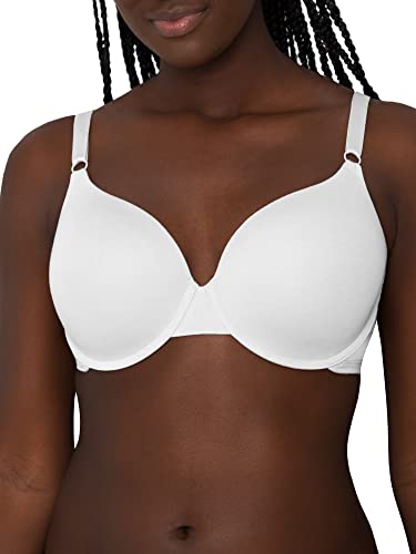 Fruit of the Loom womens T-shirt T Shirt Bra, Black Hue/Sand/White, 38C US