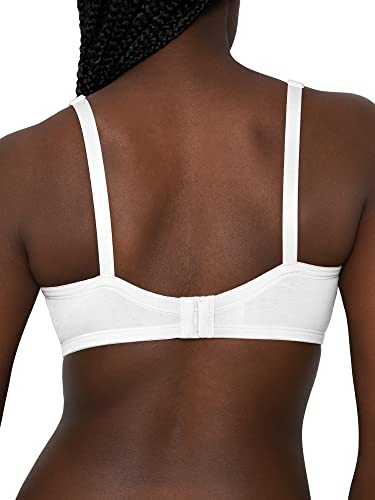 Fruit of the Loom womens T-shirt T Shirt Bra, Black Hue/Sand/White, 38C US