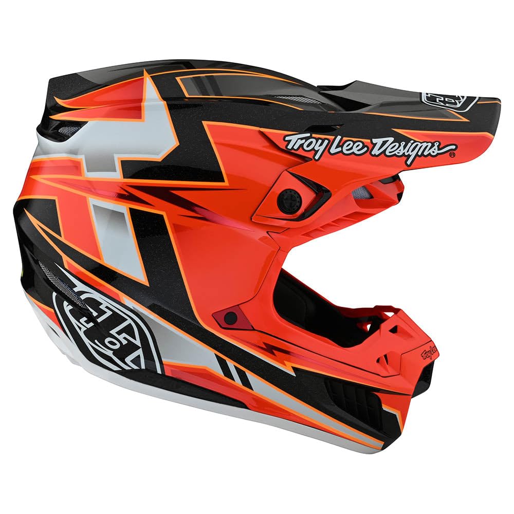 Troy Lee Designs SE5 Composite Adult Motocross Dirt Bike Helmet W/MIPS, Graph Red/Black, Large