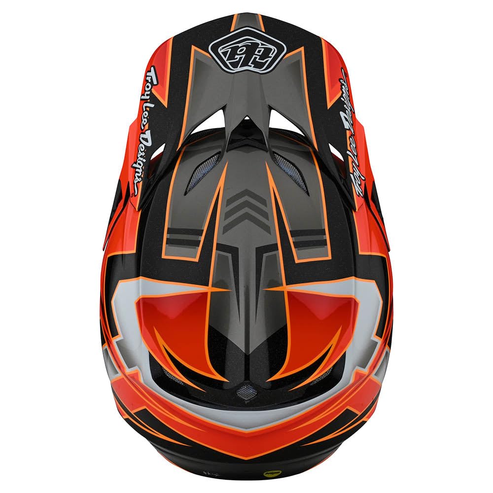 Troy Lee Designs SE5 Composite Adult Motocross Dirt Bike Helmet W/MIPS, Graph Red/Black, Large