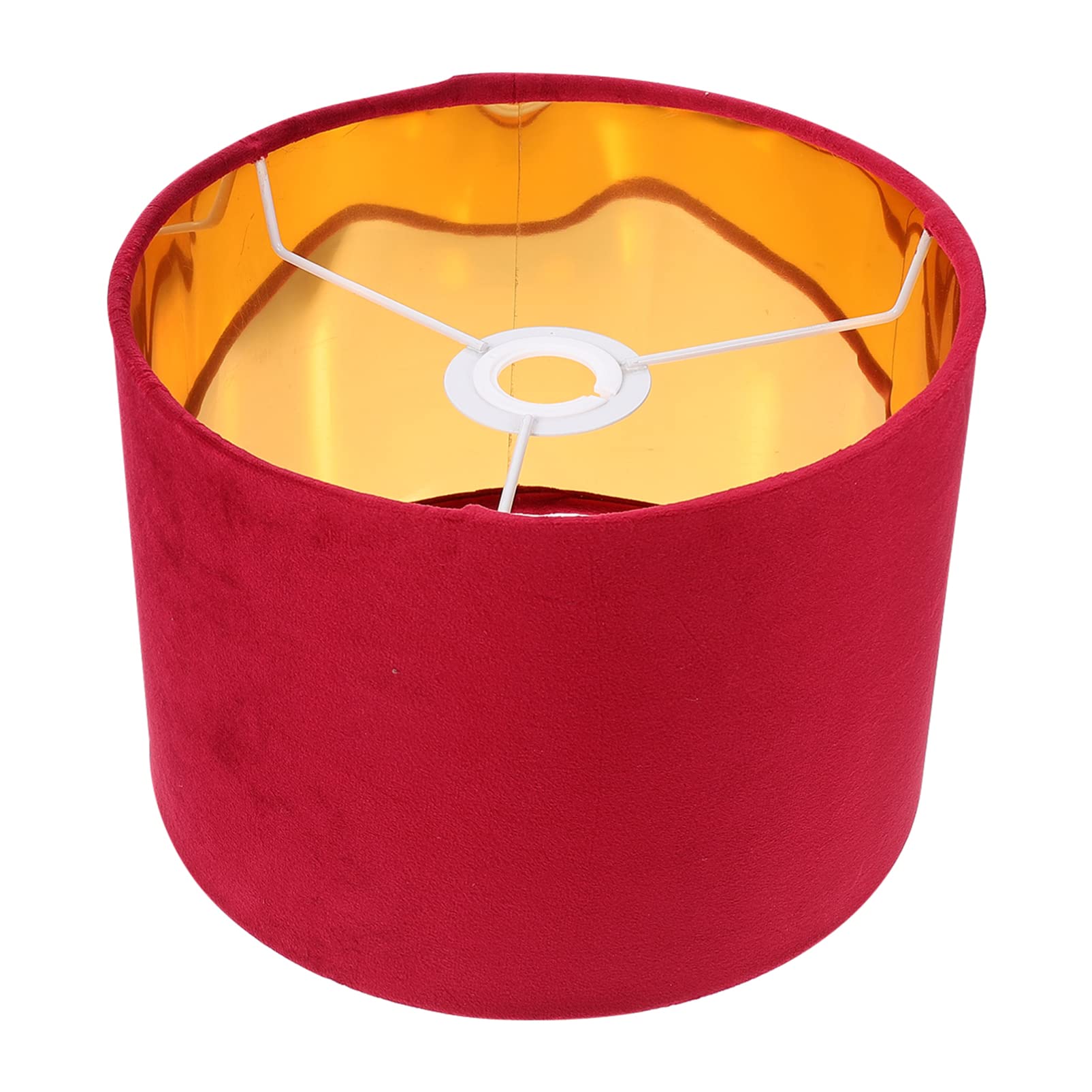Lurrose Burlap Lamp Shade Chandelier Lamp Shades Drum Lampshade Modern Lamp Shades Table lamps Floor lamp Medium Drum Shades