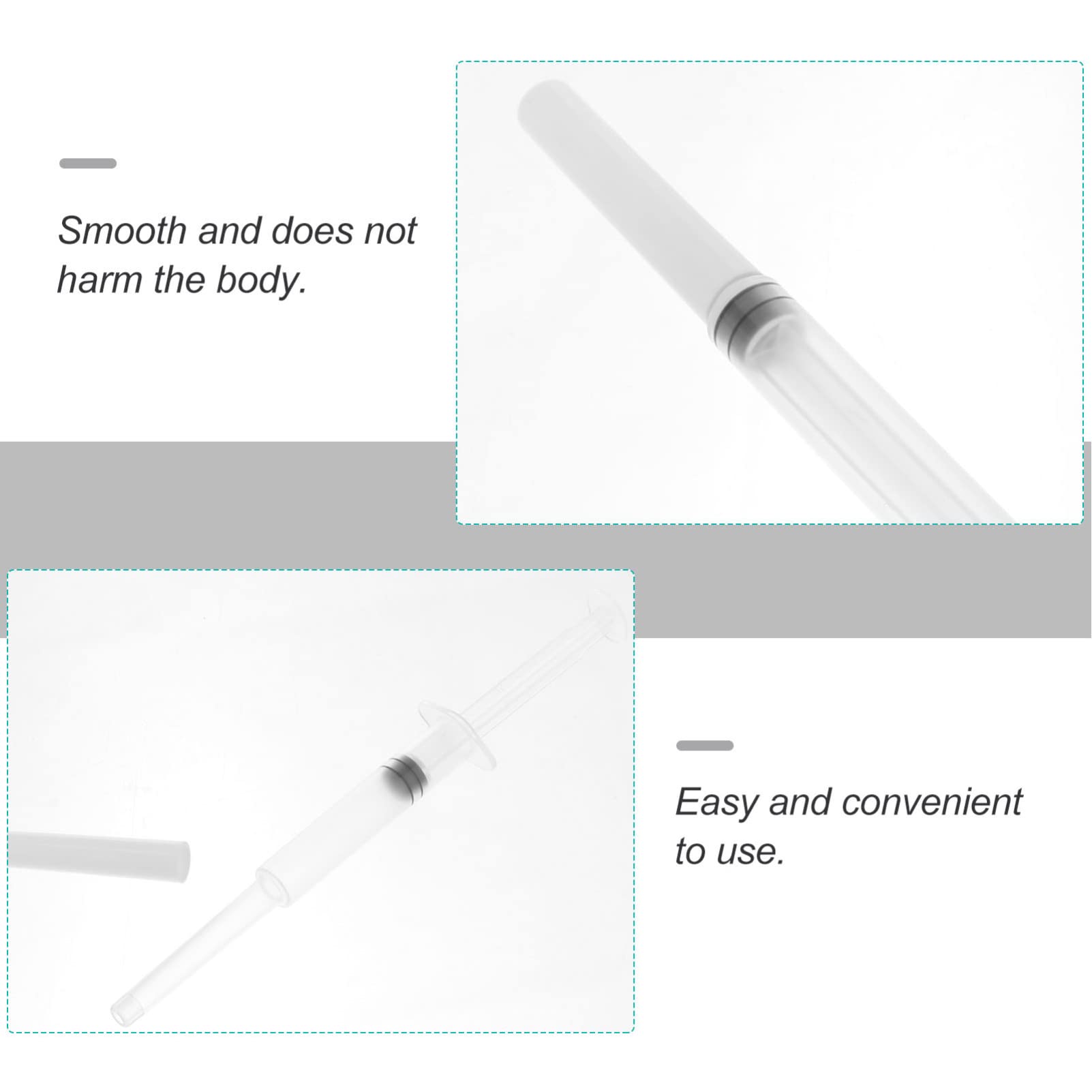 FOMIYES Nose Wash 10pcs Disposable Lube Applicators Shooter Personal Lubricant Nasal Hemorrhoids Syringe Launcher Syringe for Women Men 3g Lash Applicator