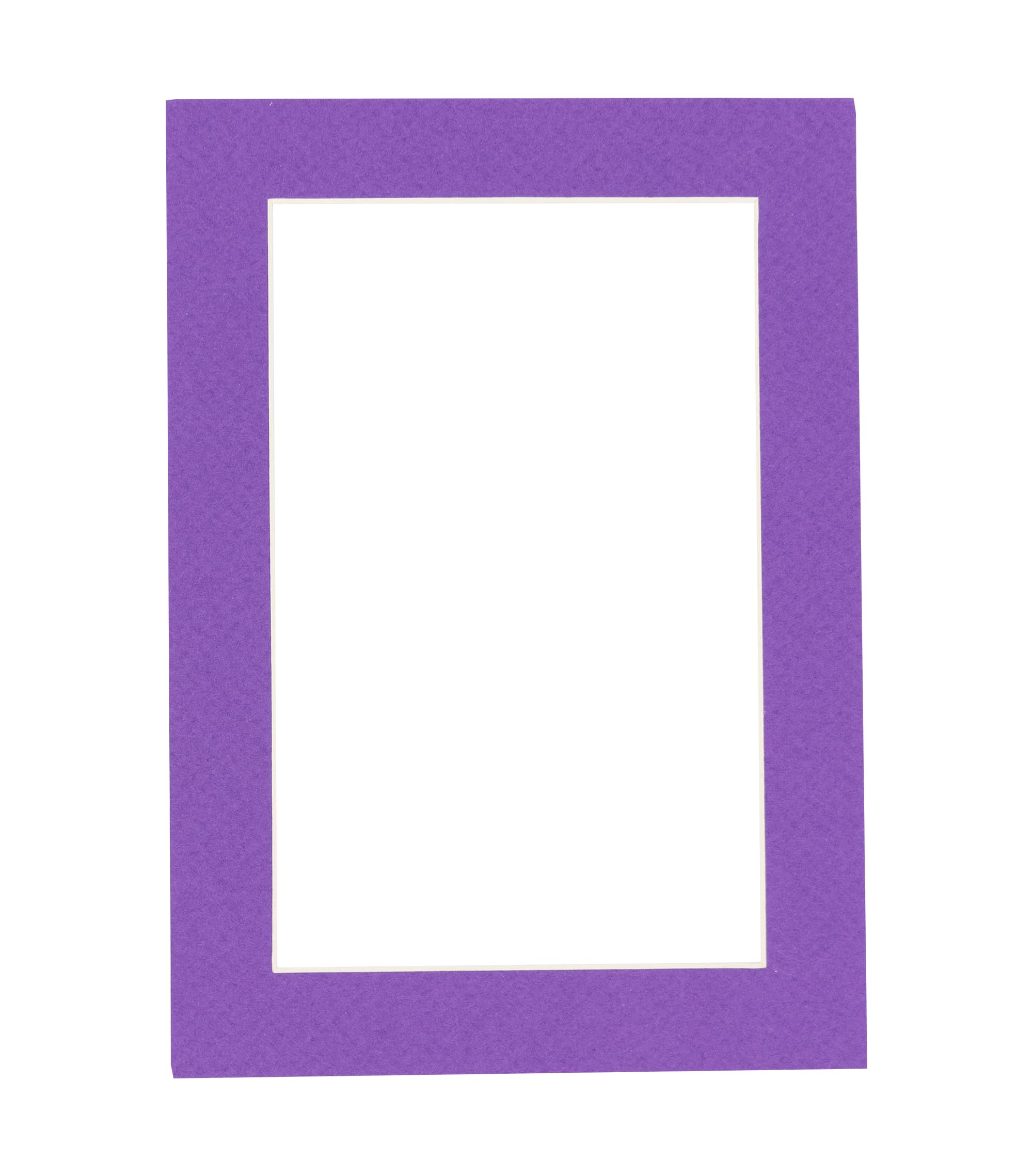 8.5x11 Mat for 11x14 Frame - Precut Mat Board Acid-Free Purple 8.5x11 Photo Matte Made to Fit a 11x14 Picture Frame, Premium Matboard for Family Photos, Show Kits, Art, Picture Framing, Pack of 1 Mat