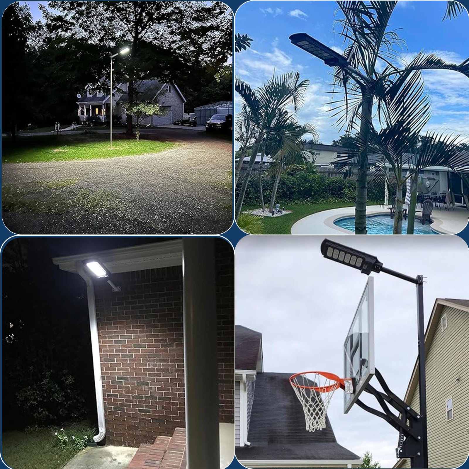 Mokot 300W Solar Street Lights Outdoor, IP66 Waterproof Solar Outdoor Lights Solar Powered Dusk to Dawn, Endurance LED Solar Lights with Motion Sensor Solar Parking Lot Lights for Stadium, Yard