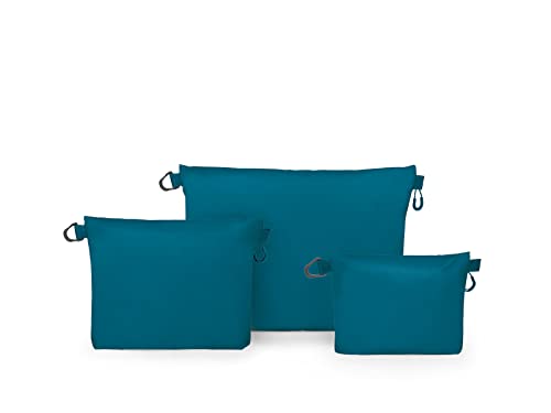 Osprey Ultralight Zipper Pouch Set, Waterfront Blue
