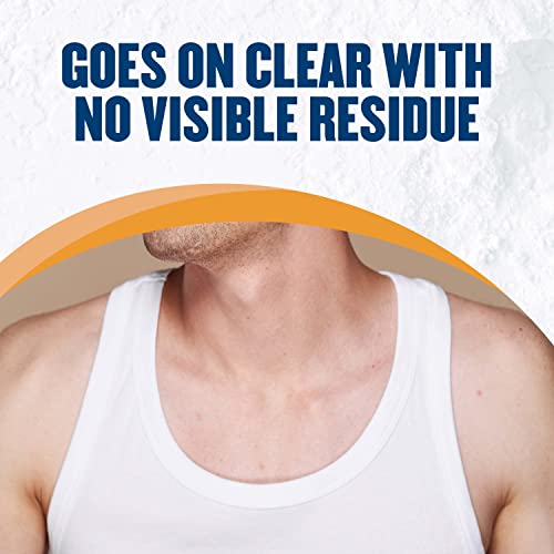 Gold Bond No Mess Clear Invisible Body Powder Spray, 7 oz., Absorbs Odor-Causing Sweat