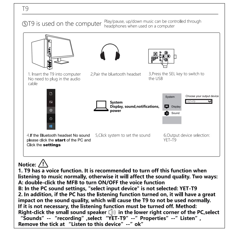 eppfun AK3046D Bluetooth 5.2 Qualcomm aptX-Adaptive HD Transmitter with 3.5mm AUX/RCA/COAXIAL/SPDIF Optical, SBC/aptX Low Latency Dual Connection Audio Adapter for TV PC (Black)