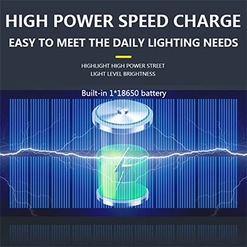 LED Outdoor Solar Street Light,with Remote Control & PIR Motion Sensor,Dusk to Dawn Security LED Street Light Solar for Square, Yard, Garden,Basketball Court,B