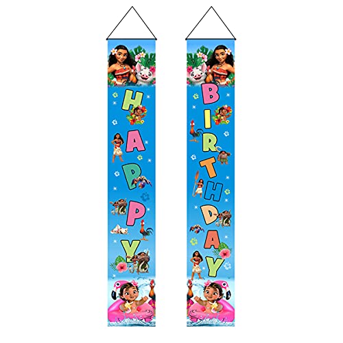 Moana Party Hanging Banners Moana Birthday Theme Party Decoration