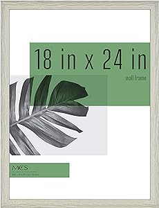 CountryArtHouse 18x24 Black Collage 12 Opening Picture Mats with White Core, Bevel Cut for 4x6 Photos