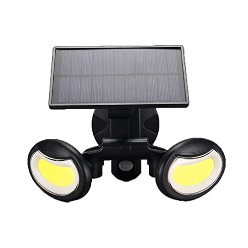 Wall Lights LED Solar Light PIR Motion Sensor Wall Lamp Outdoor Waterproof Solar (Emitting Color : Integrated-78 LED) (Integrated)