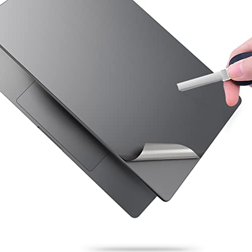 VFENG Premium 6-in-1 3M Protective Skin Decals for 2021~2023+ MacBook Pro 14.2-inch 14" M1 M2 M3(Model: A2442/A2779/A2992/A2918) with 2 Pack Screen Protector-Gray