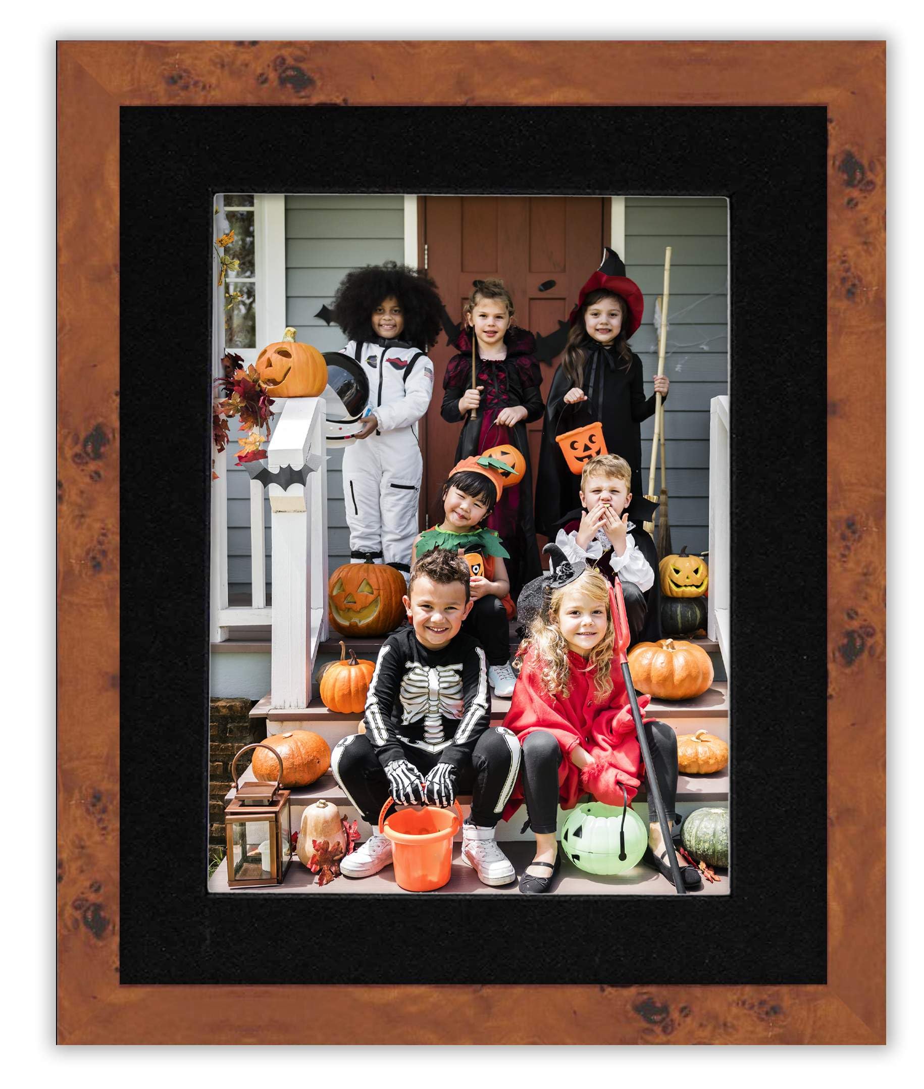 11x14 Mat Bevel Cut for 8x12 Photos - Acid Free Black with Black Core Precut Matboard - for Pictures, Photos, Framing - 4-ply Thickness