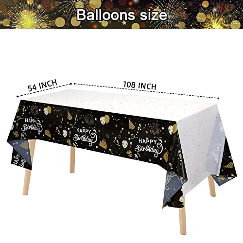 Heidaman Party Decorations For Men,Aged to Perfection Party Supplies,Men Birthday Decorations Include Whiskey Cackdrop Balloons Garland Arch Tablecloth Whiskey Bottle Beer Foil Balloons