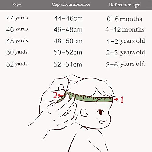 T-Models Baby Hat Compatible with Detachable Cover, Infant Protective Hats Fisherman Cap Skin-Friendly (Pink, 48yards (1-2 Years))