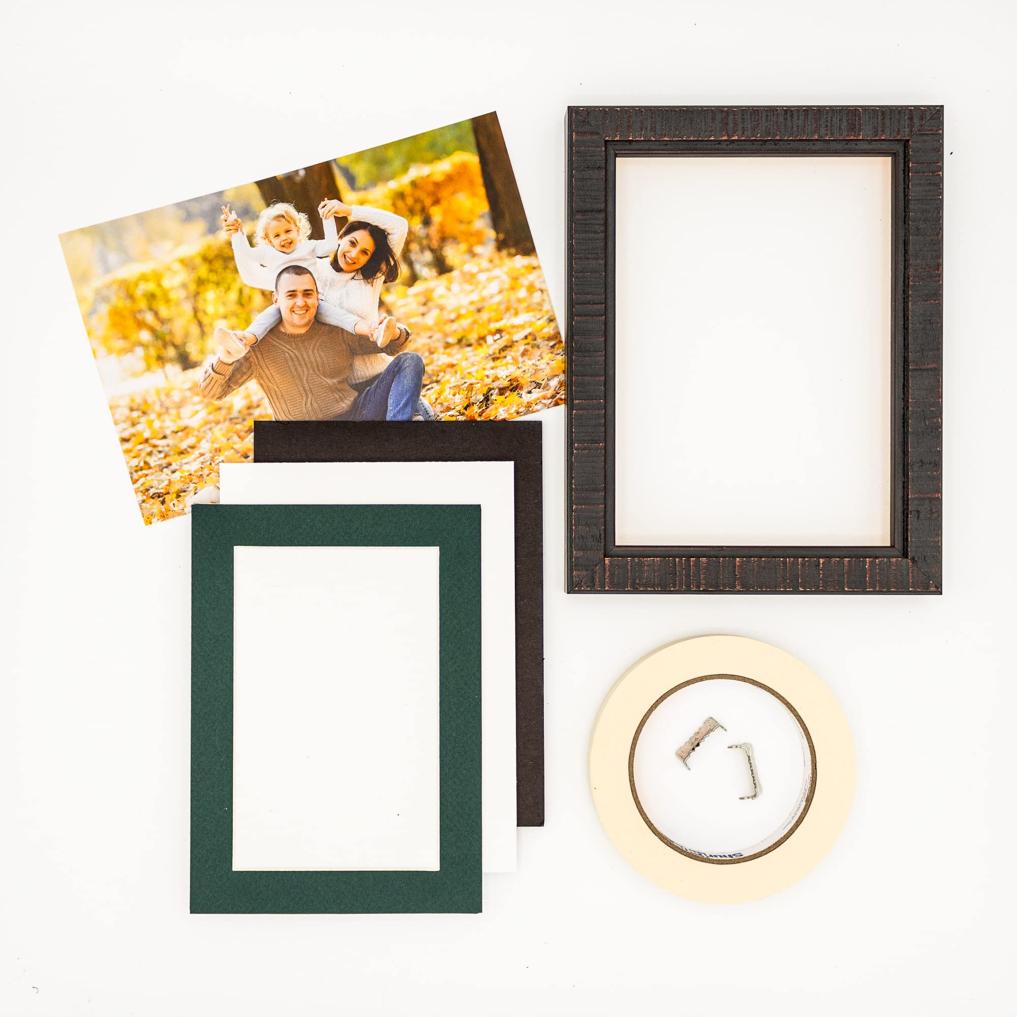 13x19 Mat Bevel Cut for 11x16 Photos - Acid Free Forest Green Precut Matboard - for Pictures, Photos, Framing - 4-ply Thickness