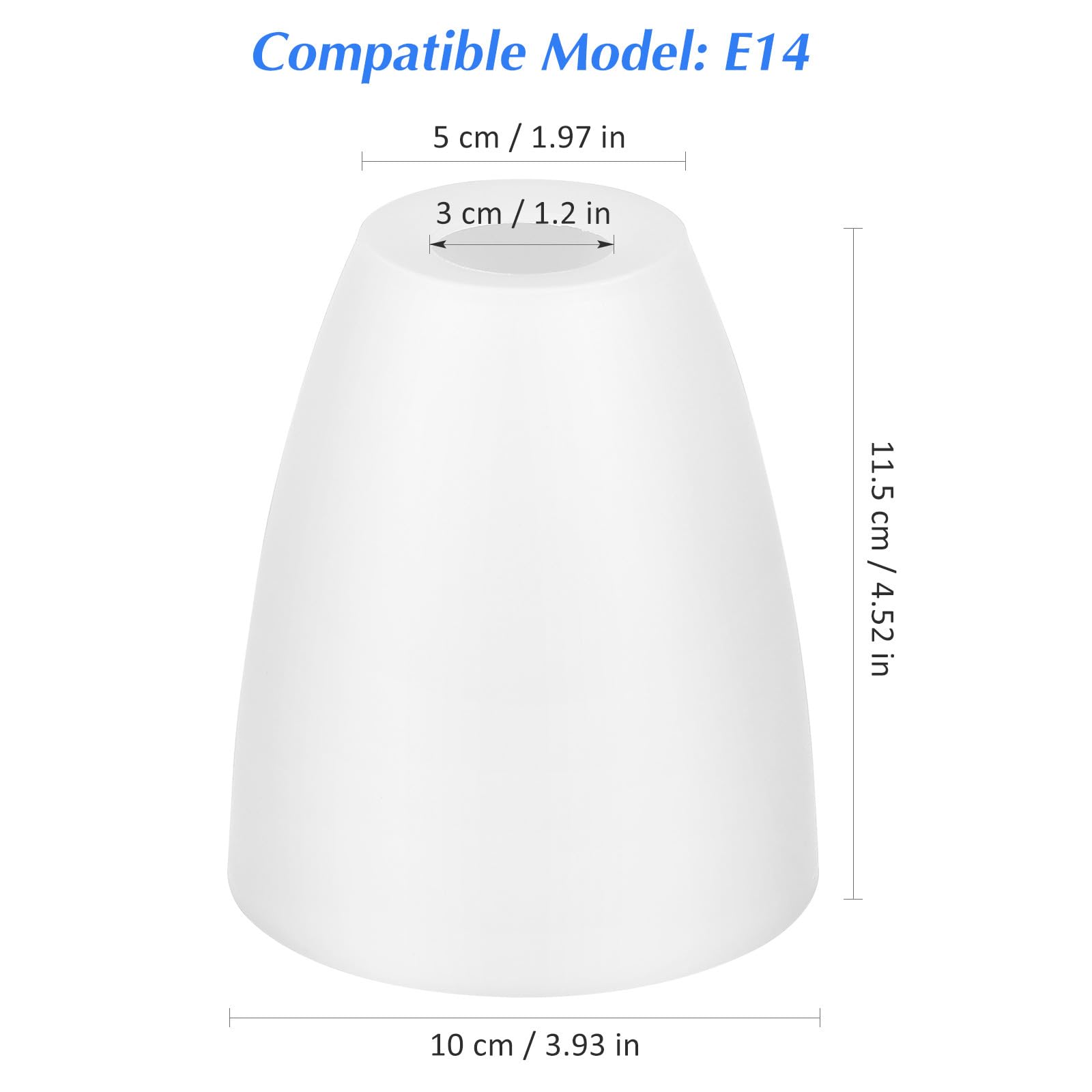 Luxshiny Sconce Shades Lamp Shade Cover 2PCS Plastic Pendant Light Cover Lampshade 11.5X10cm Oval Table Lamps Shades Floor Lamp Shade Replacement for Bedroom Table Living Room E14