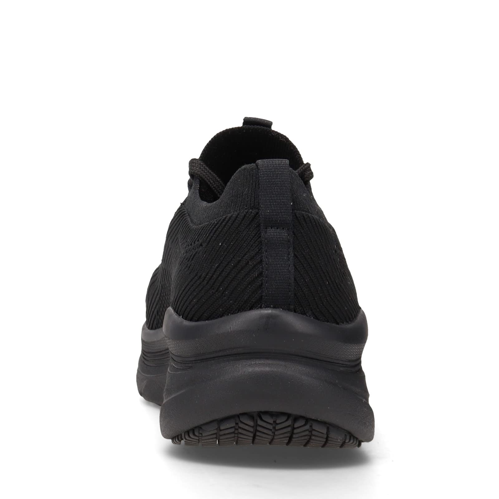 Skechers Women's Slip on Athletic Styling D'Lux Walker SR Health Care Professional Shoe, Black, 10