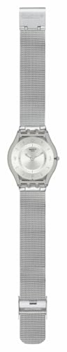 Swatch METAL KNIT Unisex Watch (Model: SS08M100M)