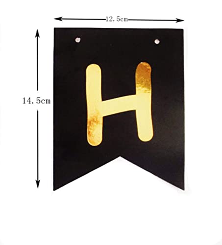 ZoZac Happy Anniversary Banner Party Hanging Paper Fans Decoration for Birthday Wedding Party