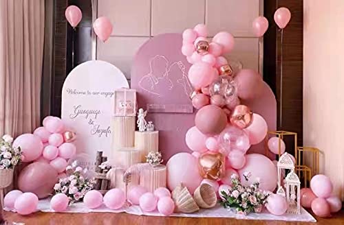 Foldable Paper Columns Display Pedestals Stands for Wedding Engagement Birthday Party Decoration (Cream White, L+XL+XXL (D12"))