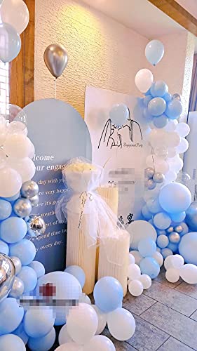 Foldable Paper Columns Display Pedestals Stands for Wedding Engagement Birthday Party Decoration (Cream White, L+XL+XXL (D12"))