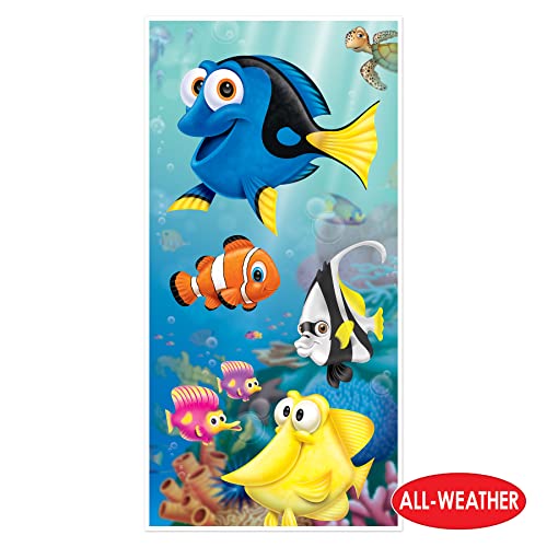 Beistle Under The Sea Door Cover, 30" x 5', Multicolor