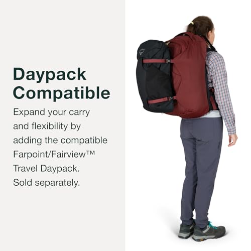 Osprey Fairview 40L Women's Travel Backpack, Night Jungle Blue