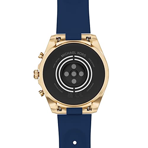 Michael Kors Men's or Women's Gen 6 44mm Touchscreen Smart Watch with Alexa Built-In, Fitness Tracker, Sleep Tracker, GPS, Music Control, Smartphone Notifications (Model: MKT5152V)