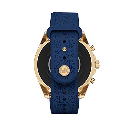 Michael Kors Men's or Women's Gen 6 44mm Touchscreen Smart Watch with Alexa Built-In, Fitness Tracker, Sleep Tracker, GPS, Music Control, Smartphone Notifications (Model: MKT5152V)