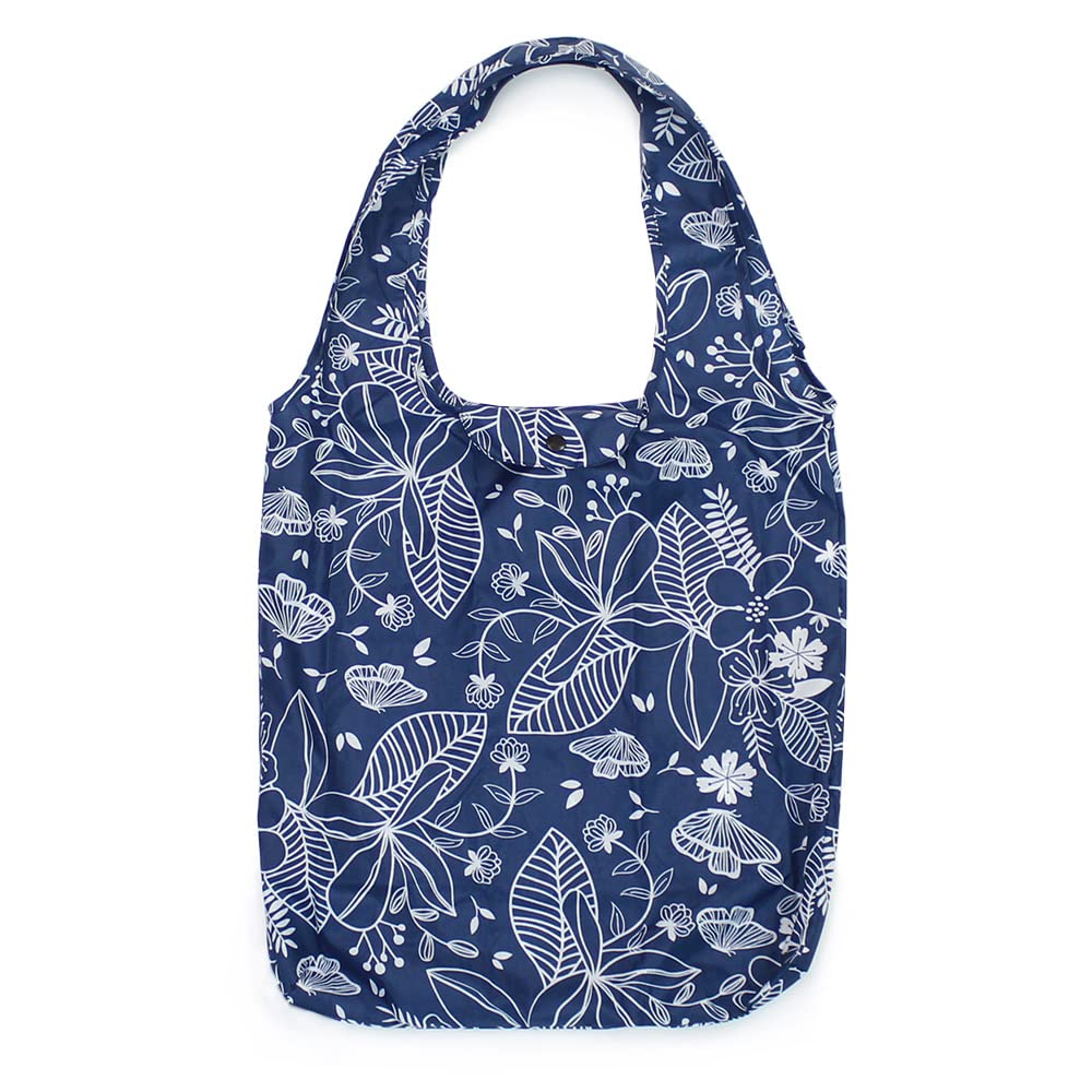Reuseable Shopping Bags 4 Pack Grocery Foldable Tote Bag Groceries Folding Bag For Life Shopper Tote Bags Bulk, Blue Lilac, Medium
