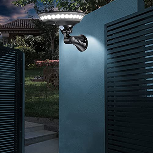 YOOMAO 360 Degree Lighting Outdoor Solar Light PIR Motion Sensor Solar Garden Light Energy Saving Street Lamp Wall Lamp Three Modes