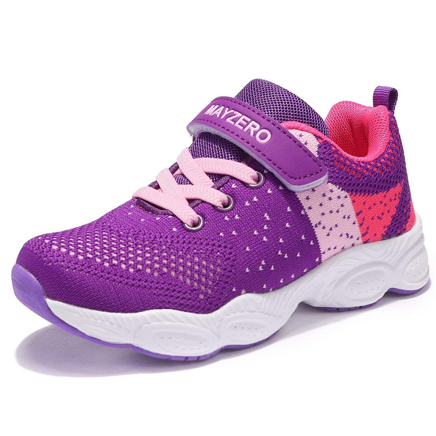 MAYZERO Kids Running Tennis Shoes Toddler Shoes Fashion Sneakers for Little Girls and Boys