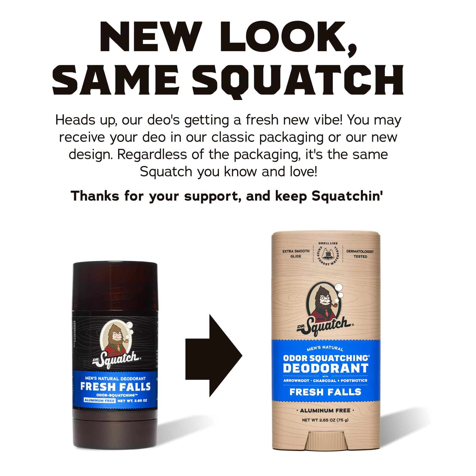 Dr. Squatch Natural Deodorant for Men – Odor-Squatching Men's Deodorant Aluminum Free - Summer Citrus + Cool Fresh Aloe (2.65 oz, 2 Pack)