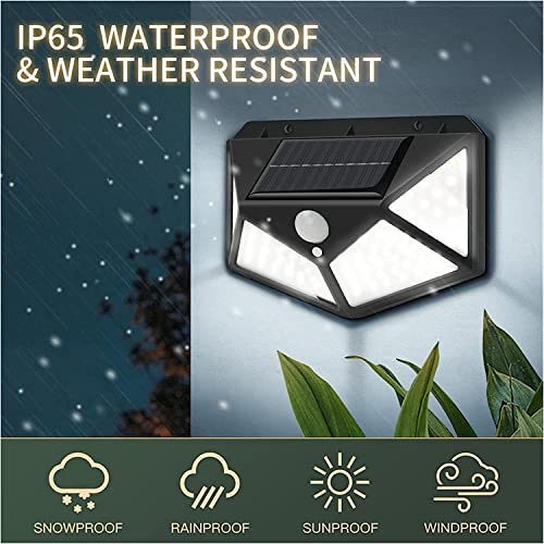ERALP LED Outdoor Wall Light Solar Led Light Outdoor Lamp PIR Motion Sensor LED Wall Lights Sconce Waterproof Solar for Garden Street Lamp Outdoor Lighting Lamp (Size : 2Pcs 20Leds)