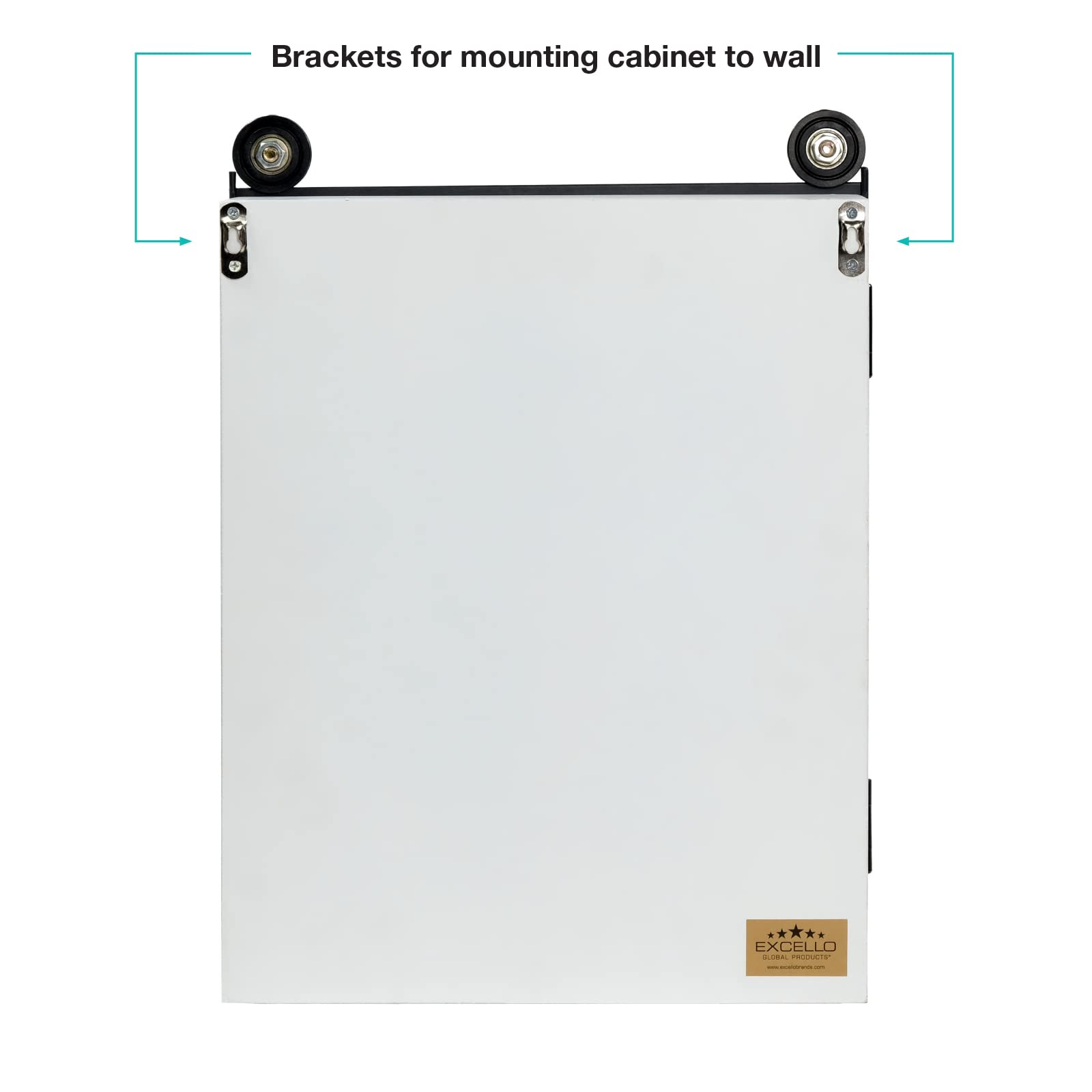 Barndoor Picture Frame Jewelry Organizer - Holds Four 4x6" Photos (White)