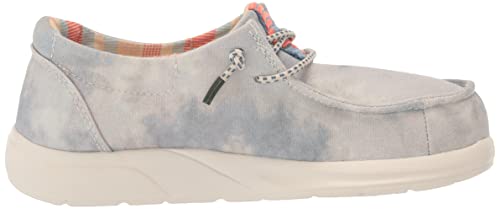 Reef Girls Kids Cushion Coast Sneaker, Washed Ocean, 2 Big