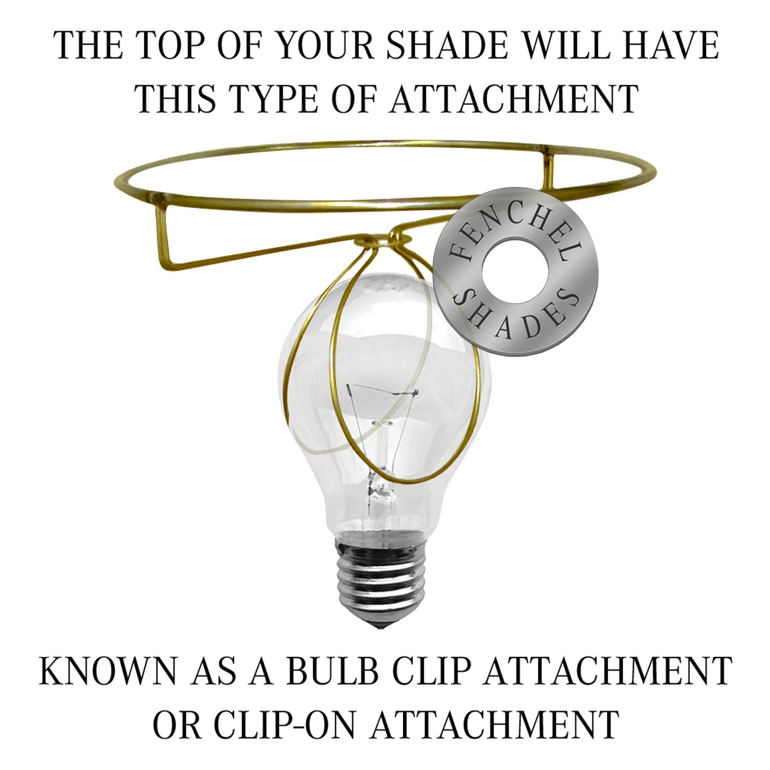 FenchelShades.com Lampshade 5" Top Diameter x 10" Bottom Diameter x 8" Slant Height with Clip-On Attachment for Standard Edison-Style Lightbulb (Linen Navy Blue)