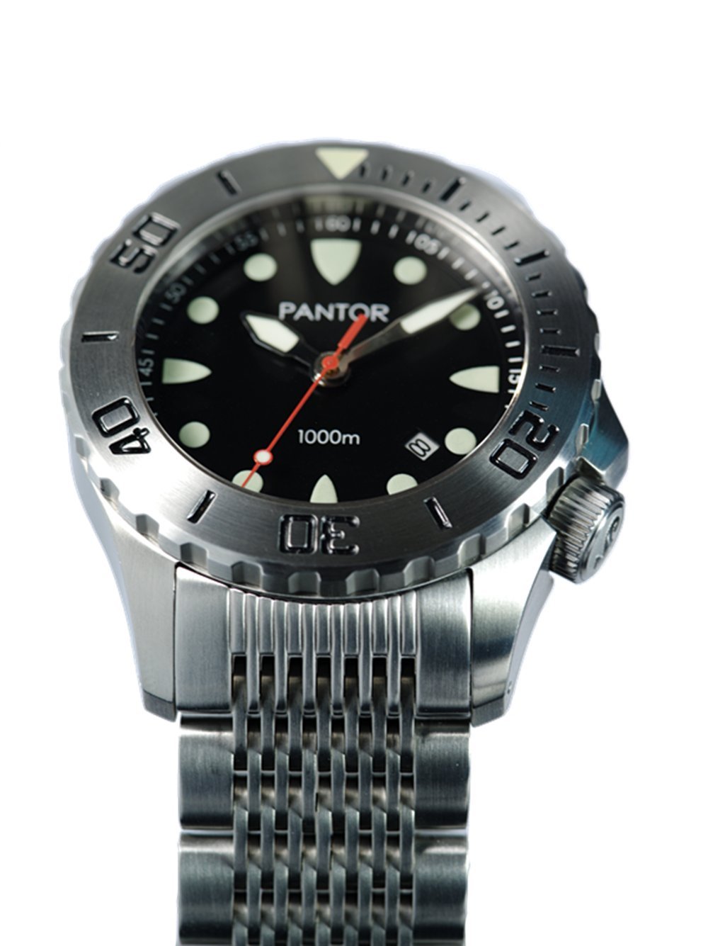 Pantor Seahorse Dive Watch,1000m Auotmatic Diver Watches,Big 45mm Watch Men (Seahorse002)