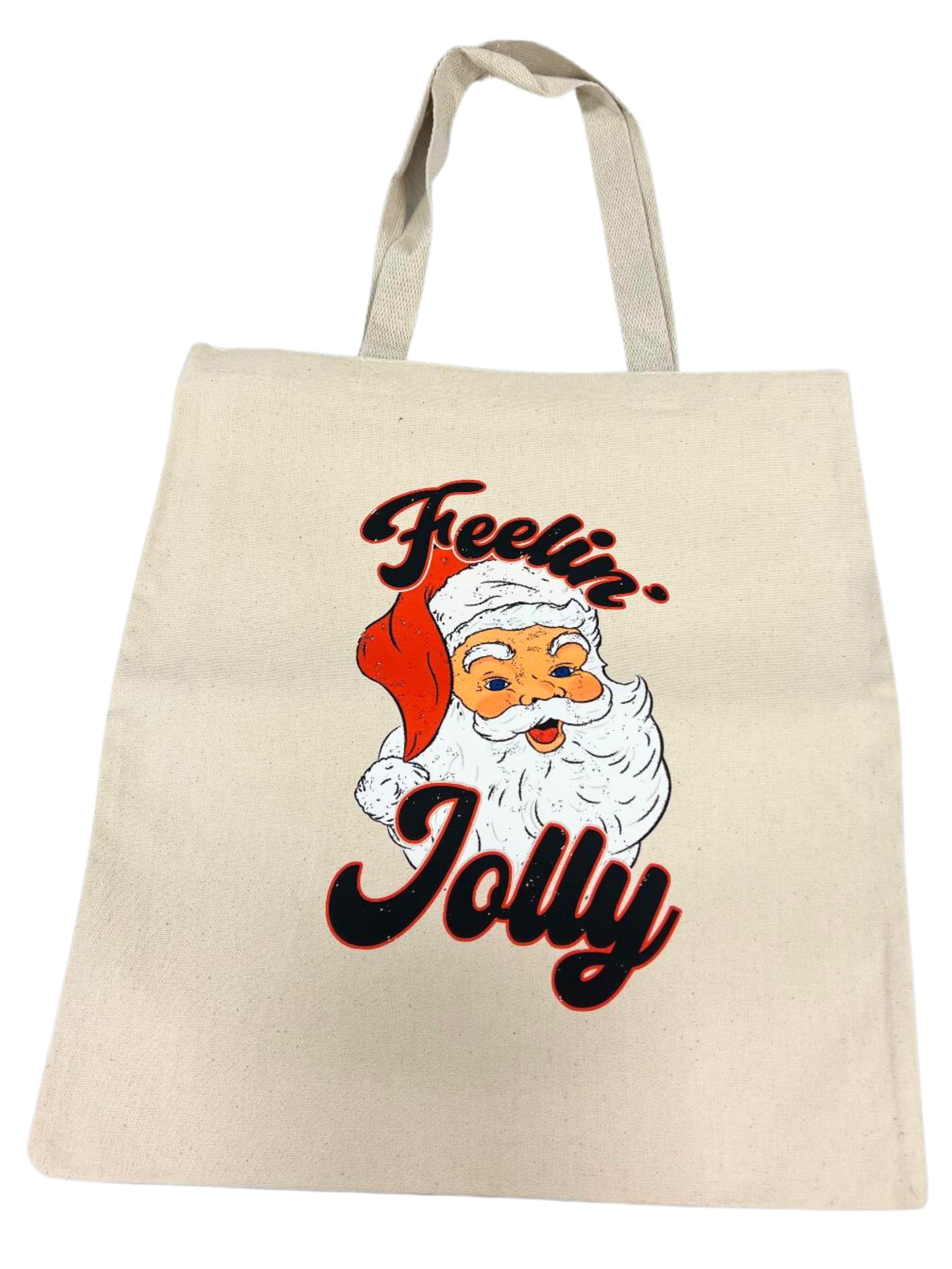 Lunch Money Merry Christmas Reusable Bag Tote Bag Trendy Accessory (Feelin' Jolly)