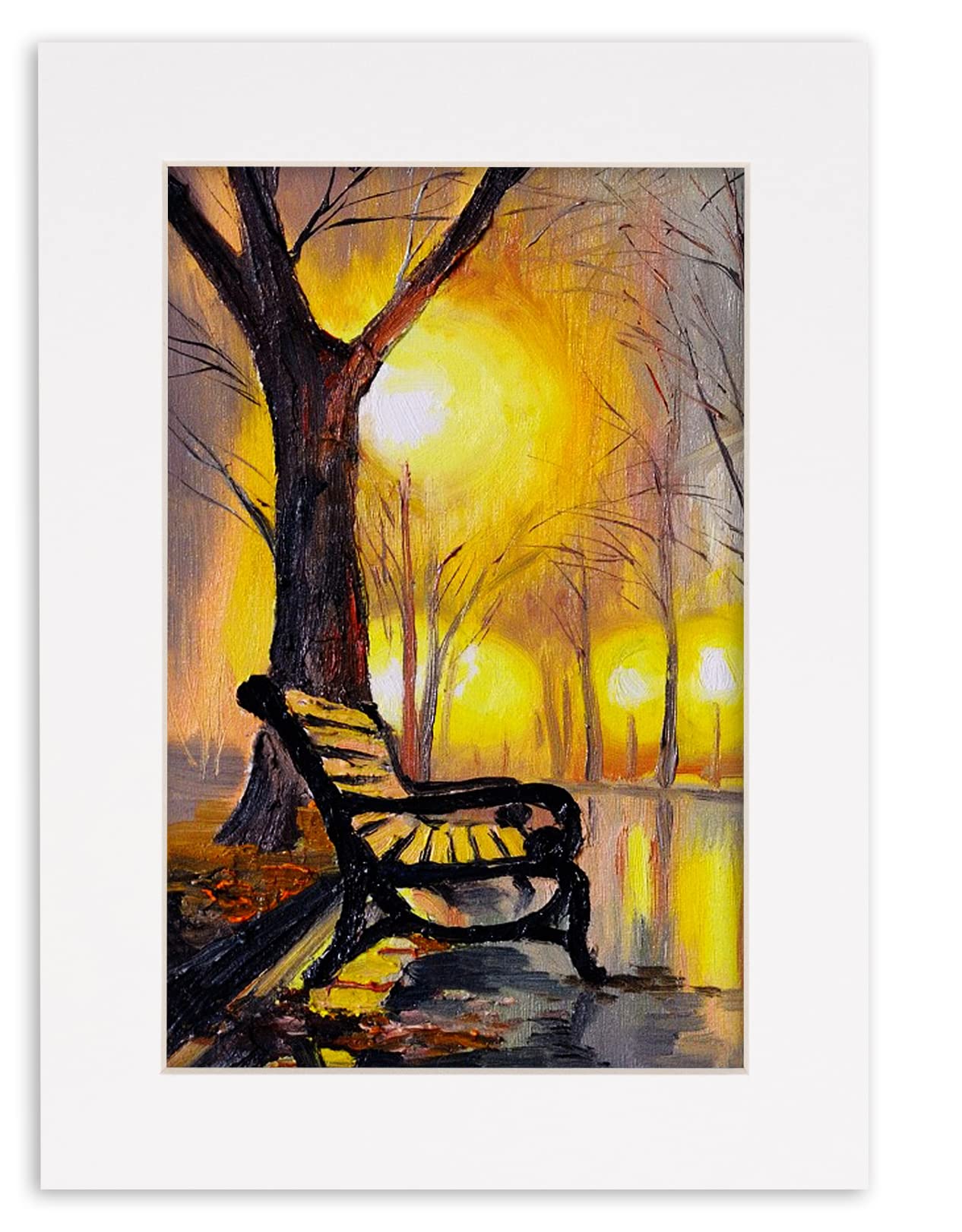14x18 Mat Bevel Cut for 12x16 Photos - Acid Free White Precut Matboard - for Pictures, Photos, Framing - 4-ply Thickness