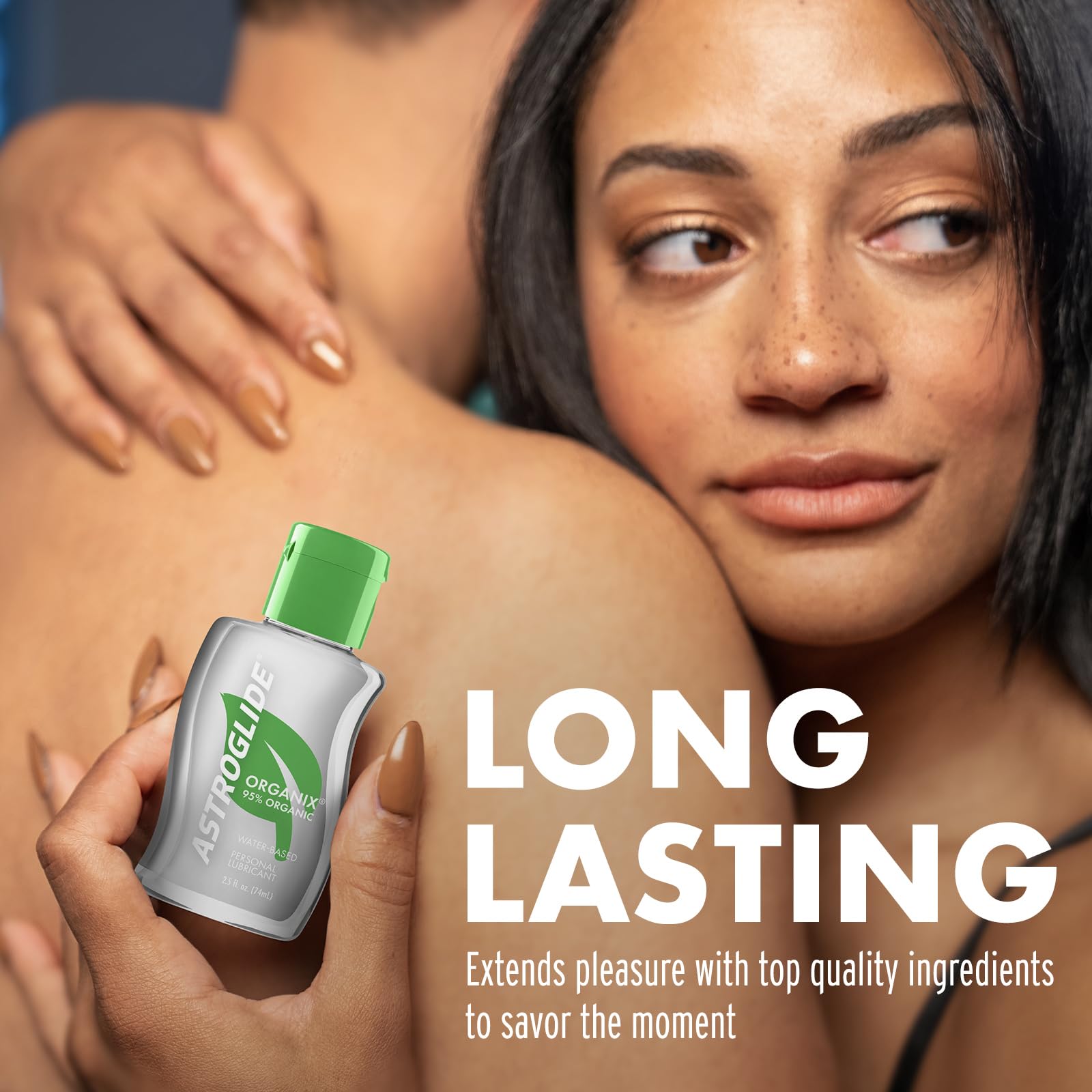 Astroglide Organix Liquid (2.5 Oz.) Water Based Personal Lubricant with 95% Organic Ingredients