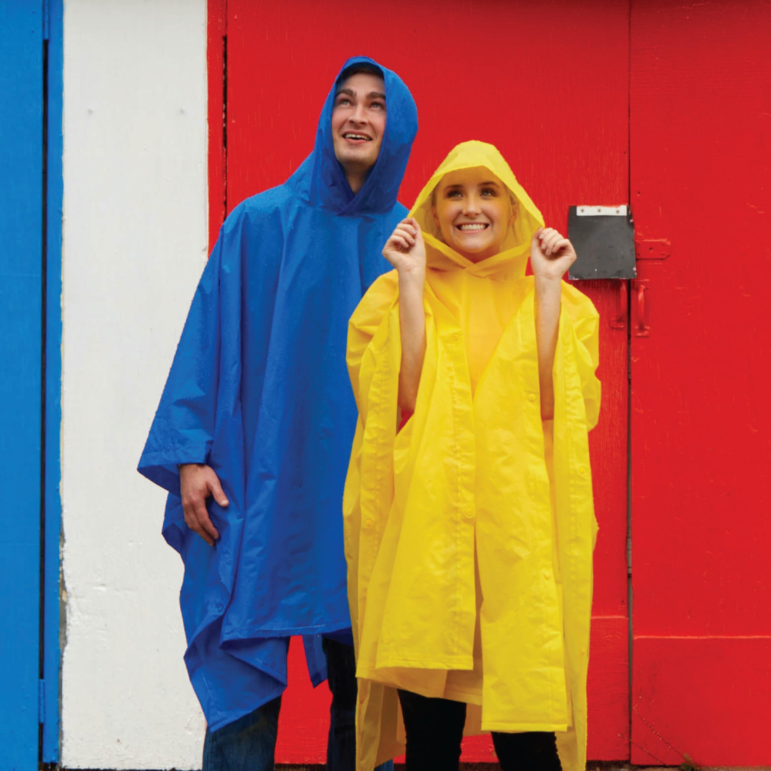 Totes Reusable, Compact & Travel-Friendly, Pullover Hood, Easy Snap, Lightweight, Hunter, One Size