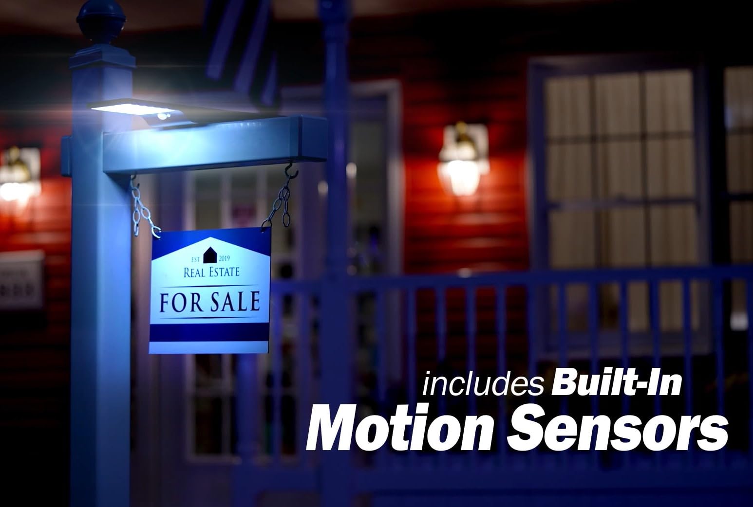Jokari Solar Powered Motion Activated Walkway and Sign Illuminators 2 Pack. Efficiently Light Up Paths or Signage With Eco-Friendly Solar Energy and Intelligent Motion Sensing to Keep Your Family Safe