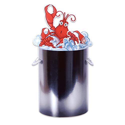 Beistle 3-D Crawfish Centerpiece, 2 Piece, 11.5", Multicolored