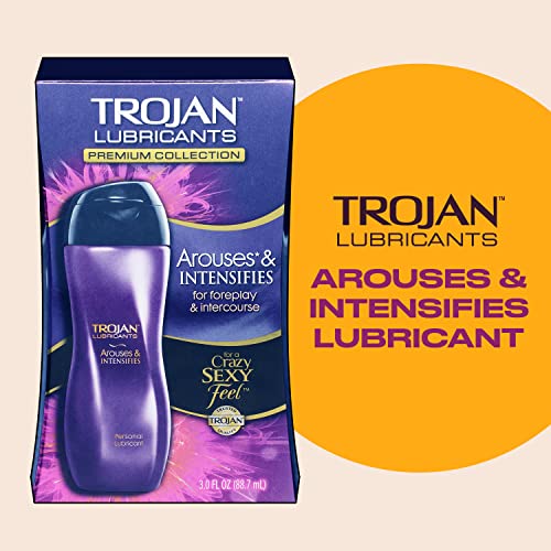 Trojan Lubes Arouses & Intensifies Personal Lubricant, 3 oz.