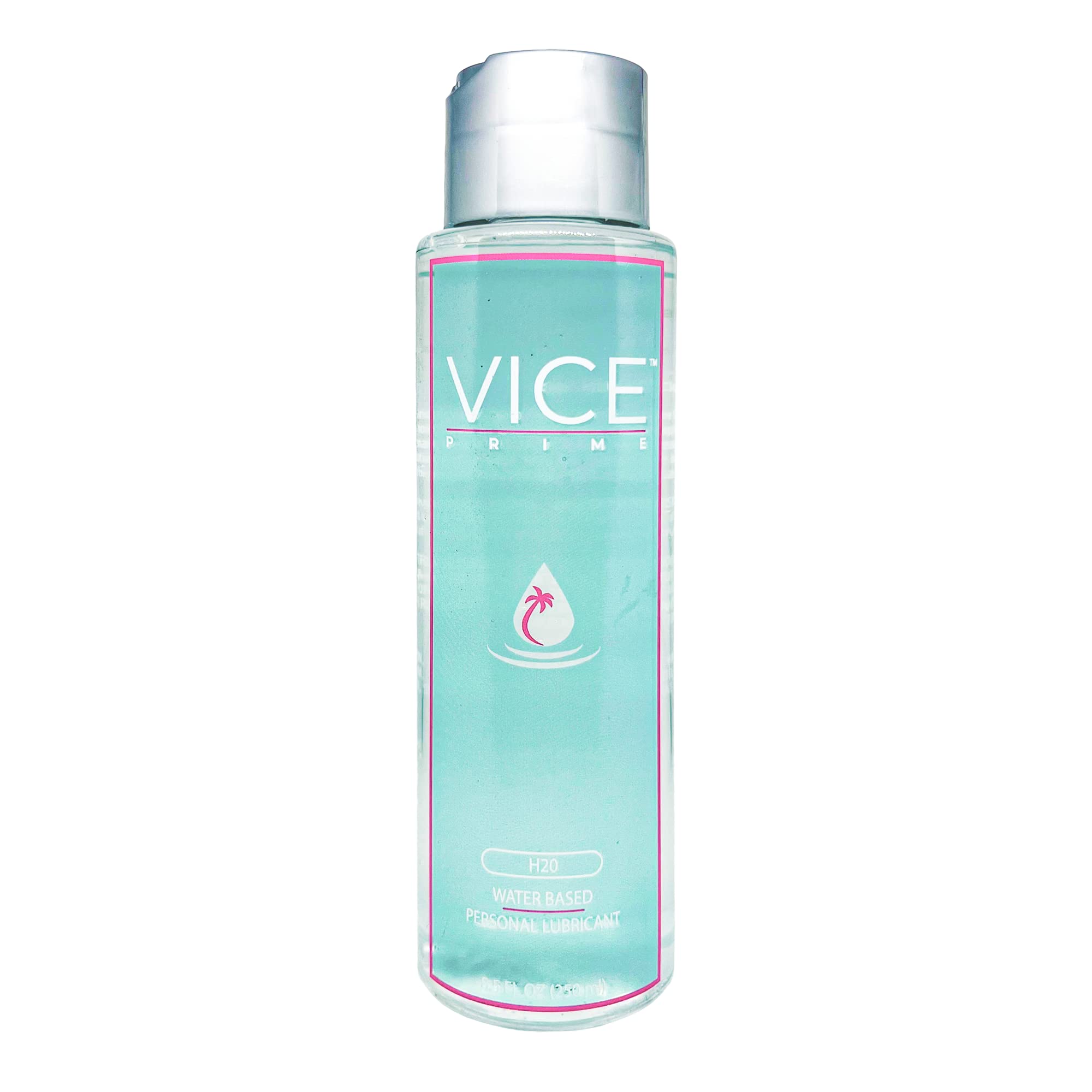Vice Prime Water Based Luxury Personal Lubricant, Natural Feeling Lube for Women Men and Couples 8.5 Fl Oz