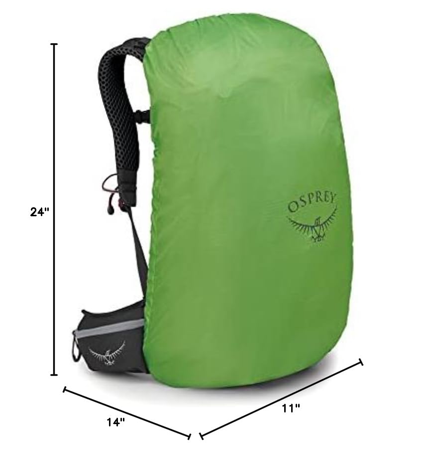 Osprey Stratos 34L Men's Hiking Backpack, Smoke Grey